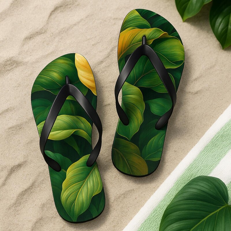 Leaf Sandals - Etsy