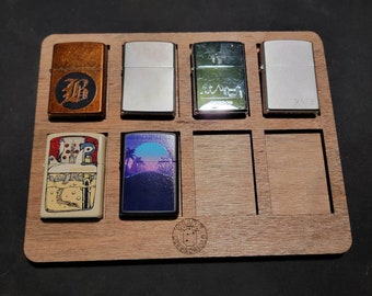 Display Case for 10 Zippo Lighterslighters Boxvertical Zippo - Etsy