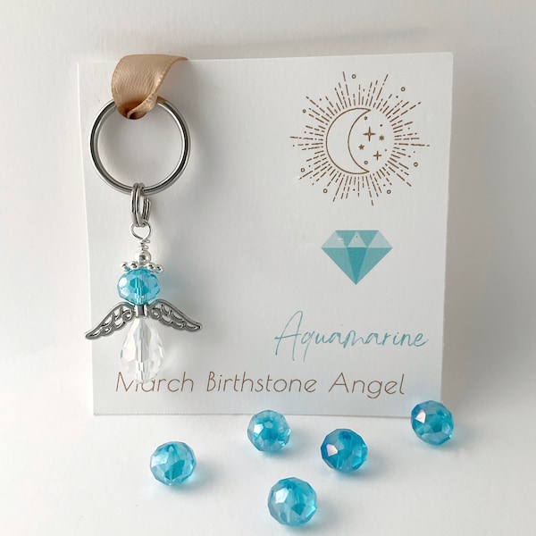 Angel Keyring - Etsy