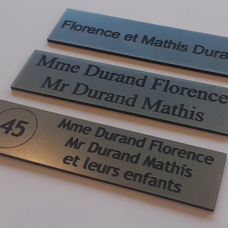 Mailbox Address Plate - Etsy