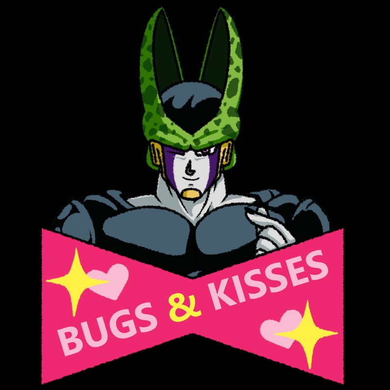 Bugs & Kisses Perfect Cell Stickers - Etsy