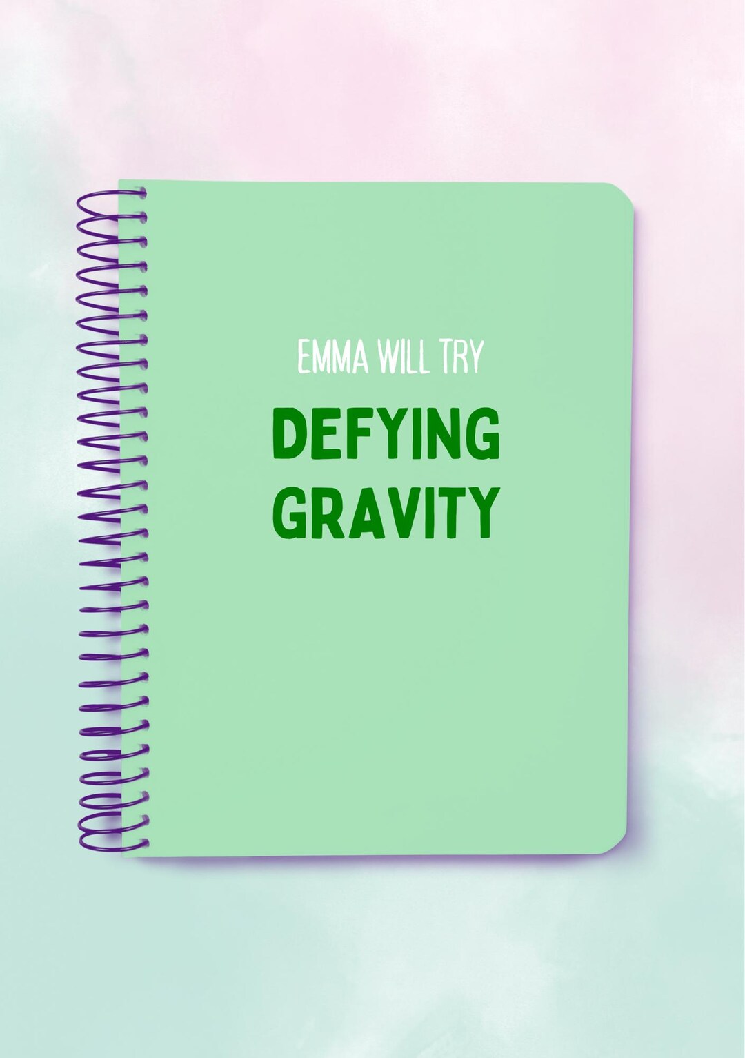 Personalised Wicked-inspired Handmade A5 Notebooks Elphaba & Glinda ...