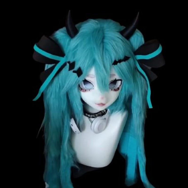 Hatsune Miku Mask - Etsy