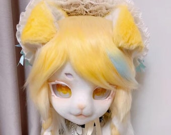 Kigurumi Fur Head, Cute Furry Mask Head, Furi Cos, New Fur Suit Head ...