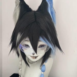 Kigurumi Fur Head, Cute Furry Mask Head, Furi Cos, New Fur Suit Head ...