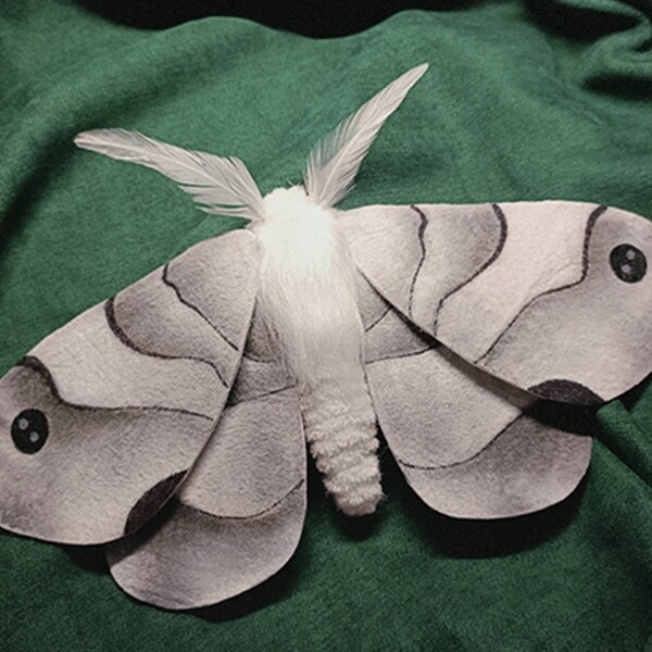 Realistic Moth Plush - Etsy