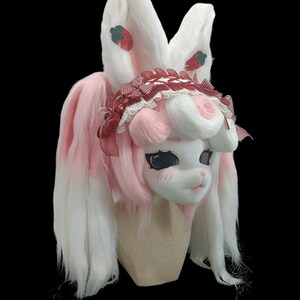 Kigurumi Furry Head, Cute Furry Mask Head, Fur Cos, New Fur Suit Head ...