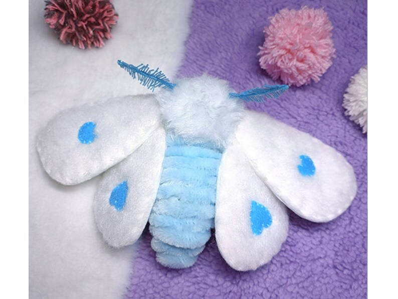 Handmade Realistic Little Moth Plush Moth Toy Unique Stuffed - Etsy