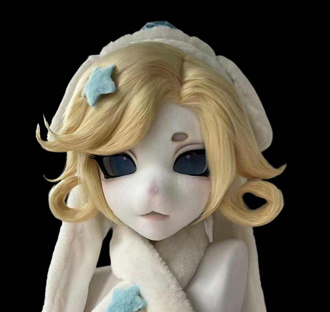 Kigurumi Furry Head, Identity V Furry Mask Head,photographer Handmade ...