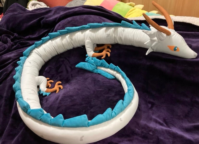 Haku Plush Spirited Away Dragon Plush - Etsy
