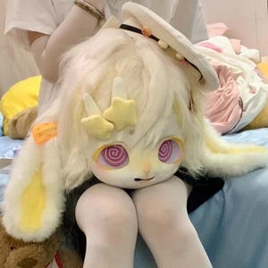 Kigurumi Furry Head, Cute Furry Mask Head, Fur Cos, New Fur Suit Head ...