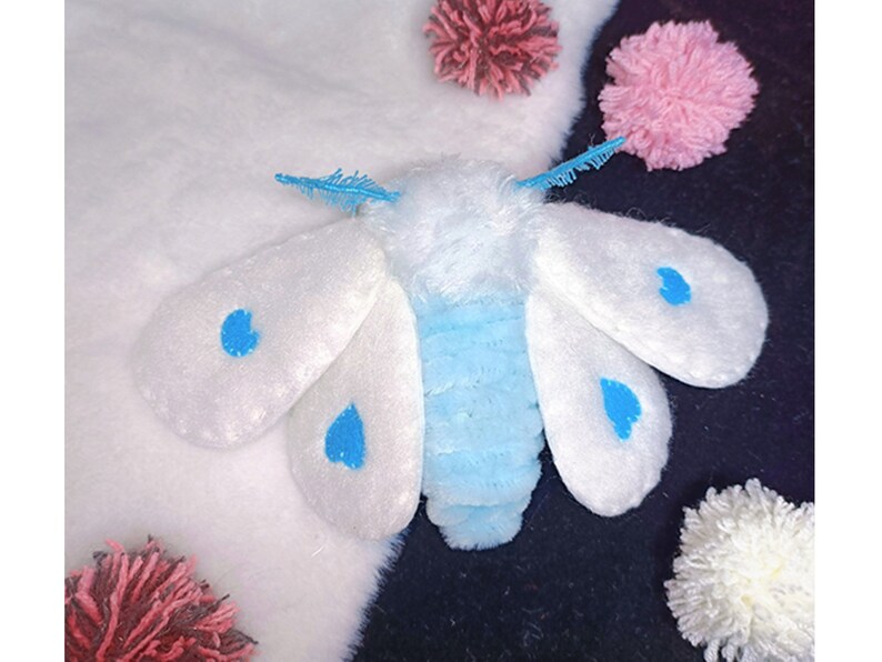 Handmade Realistic Little Moth Plush Moth Toy Unique Stuffed - Etsy
