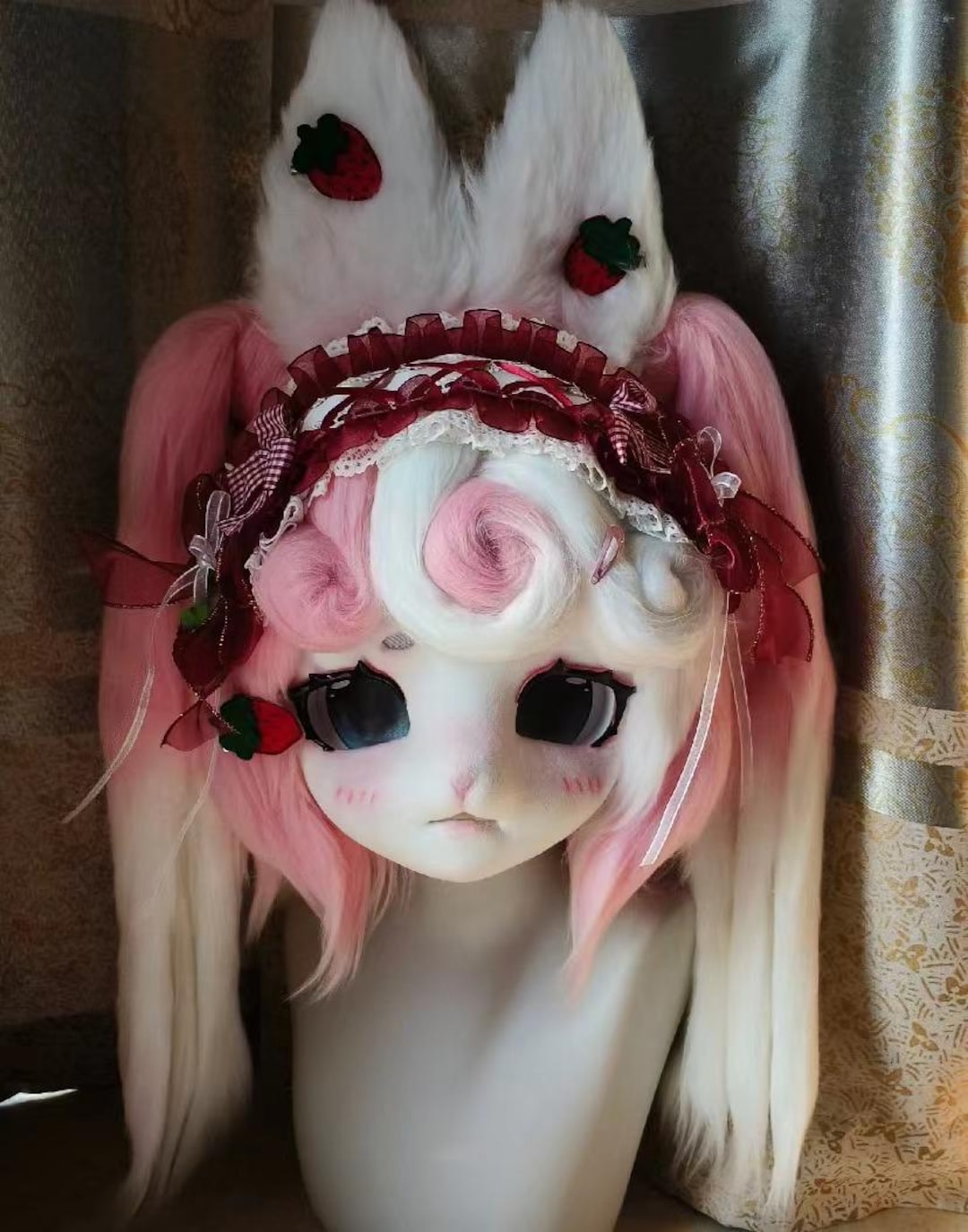 Kigurumi Furry Head, Cute Furry Mask Head, Fur Cos, New Fur Suit Head ...