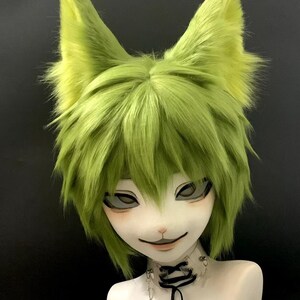 Kigurumi Fur Head, Cute Furry Mask Head, Furi Cos, New Fur Suit Head ...