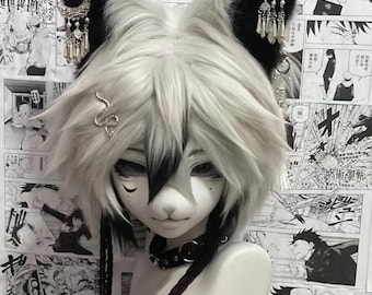 Kigurumi Fur Head, Cute Furry Mask Head, Furi Cos, New Fur Suit Head ...