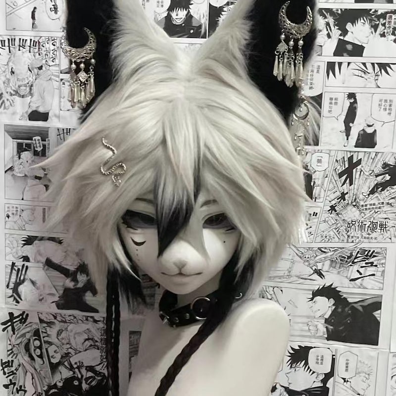 Furry Head Cosplay - Etsy