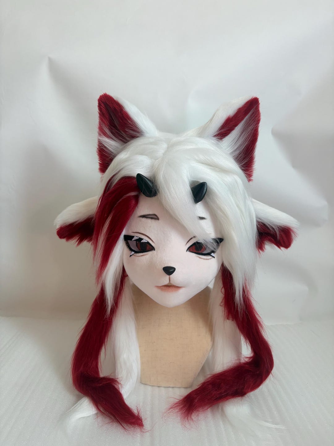 Kigurumi Furry Head and Claw,"magnetic Corner Four-eared Fox" Furry ...