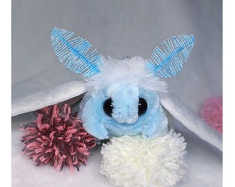 Little Moth Plush Moth Toy, Handmade Realistic Unique Stuffed Animal ...