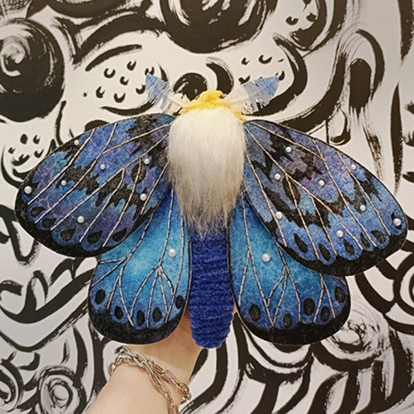 Realistic Moth Plush - Etsy