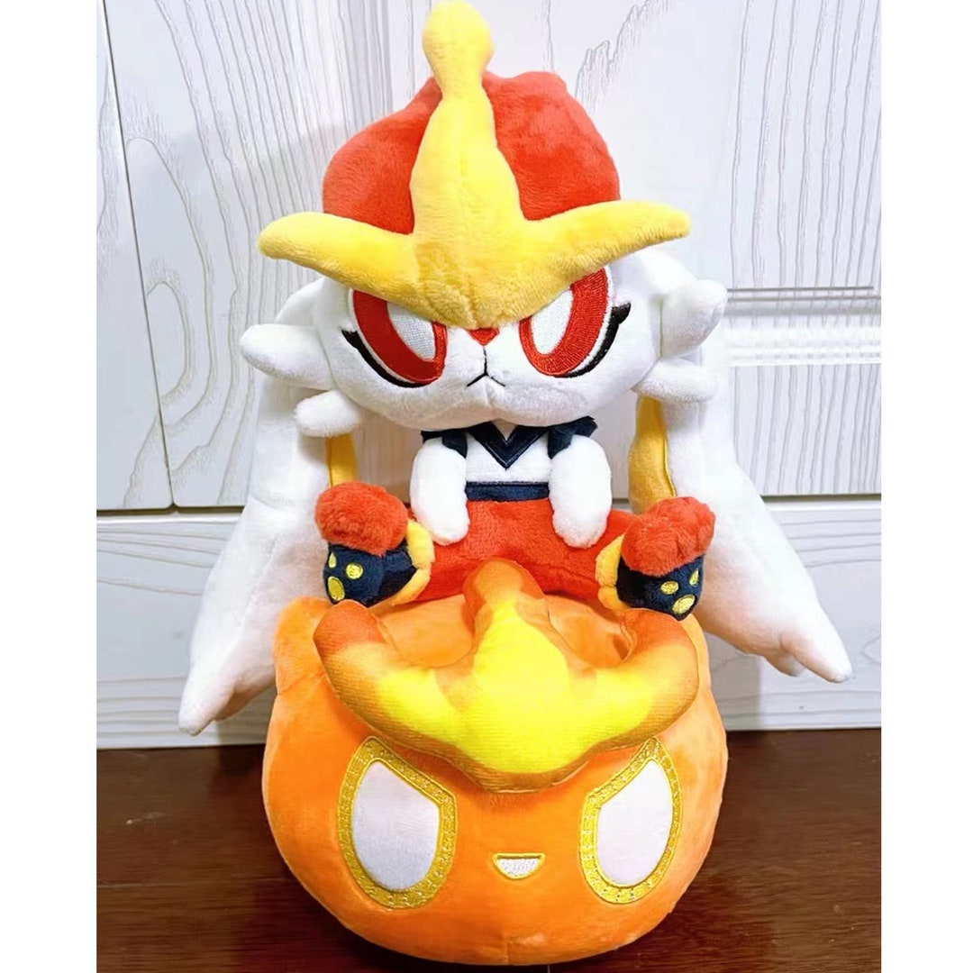 Pokemon Cinderace / Gigantamax Cinderace Plush Anime Soft - Etsy