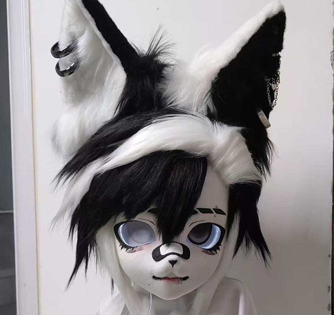 Kigurumi Furry Furhead, Cute Furry Mask Head, Furi Cos, New Fur Suit ...