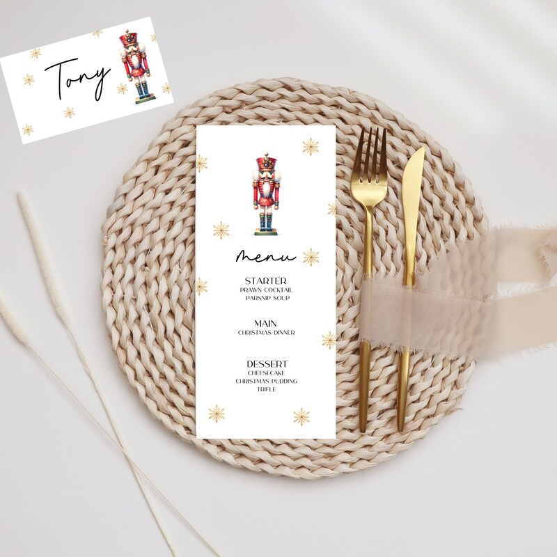 Christmas Menu - Etsy