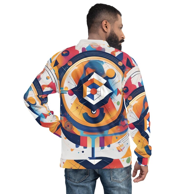 Unisex Bomber Jacket / Kandinsky Jacket / AI Jacket / Kandinsky ...