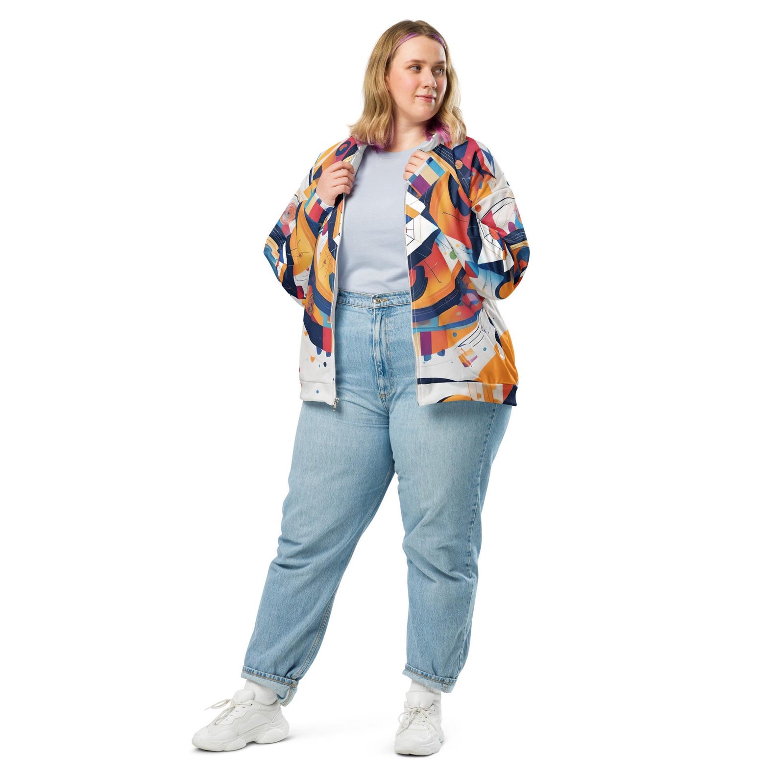 Unisex Bomber Jacket / Kandinsky Jacket / AI Jacket / Kandinsky ...