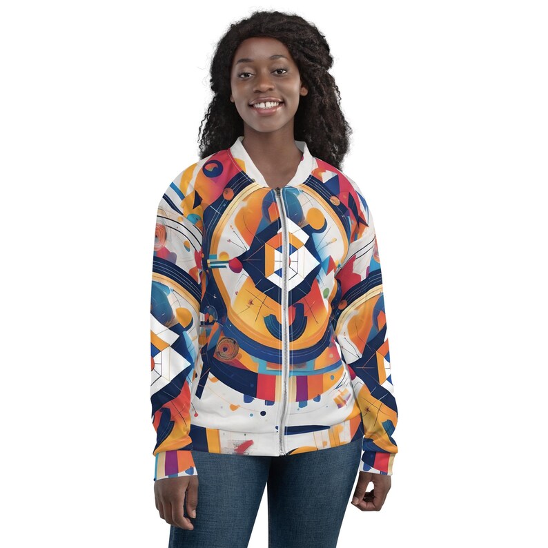 Unisex Bomber Jacket / Kandinsky Jacket / AI Jacket / Kandinsky ...