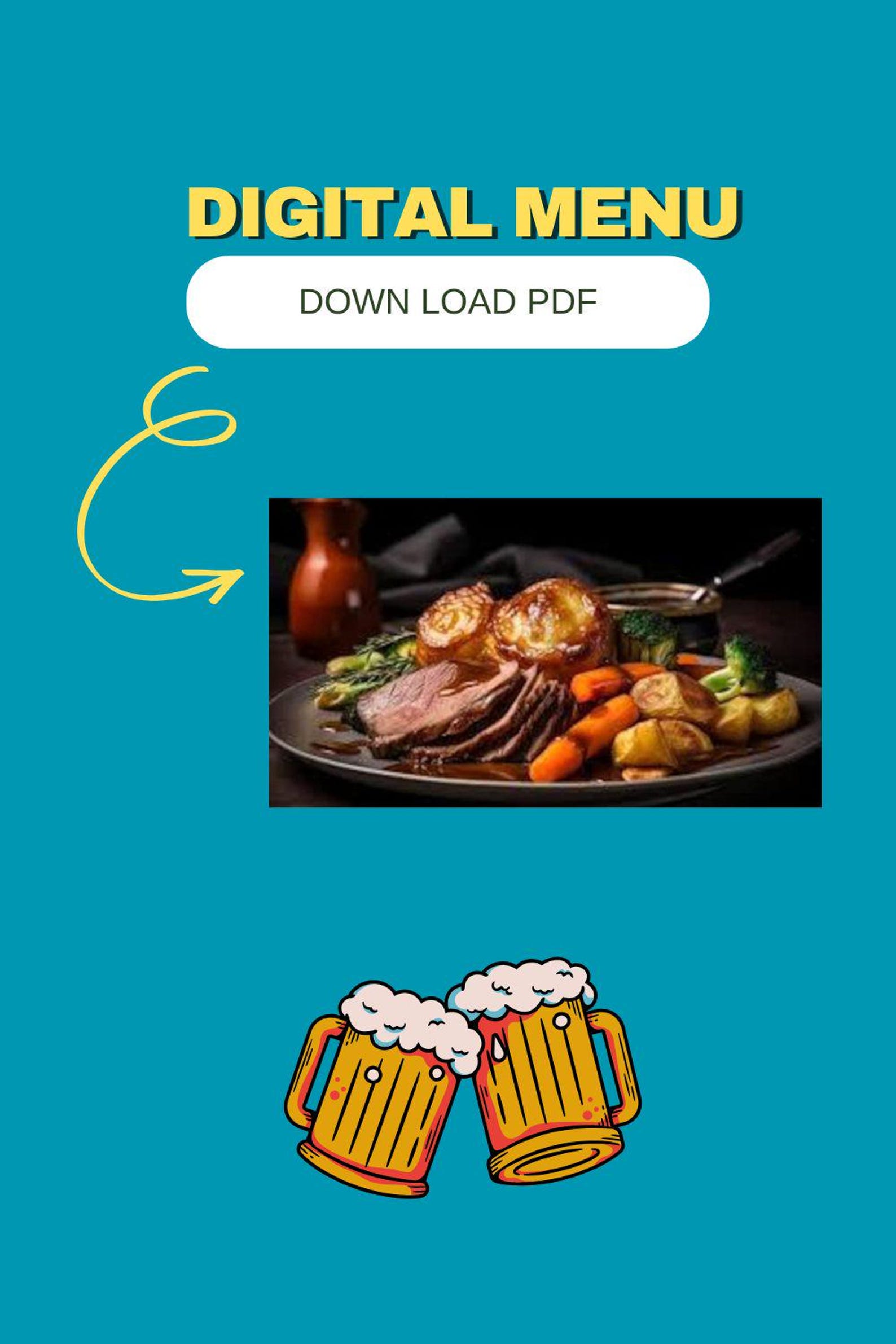 Traditional Sunday Roast Pdf Guide Product Meal Planner Digital Product Food Meal English Pdf ...