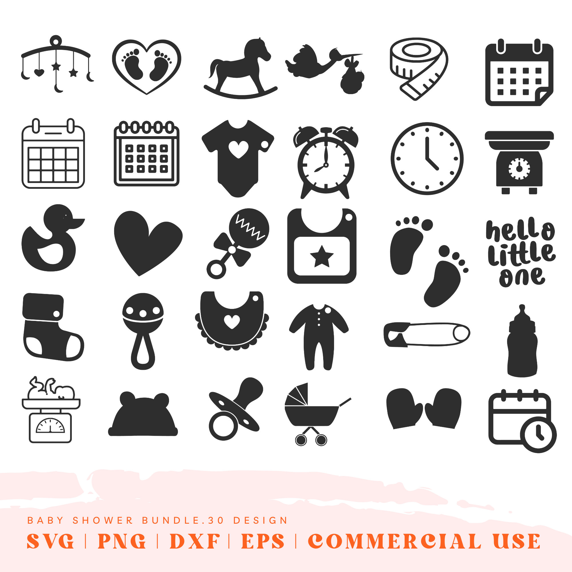 Baby SVG Bundle Babyparty SVG Neugeborenen SVG Bundle - Etsy.de