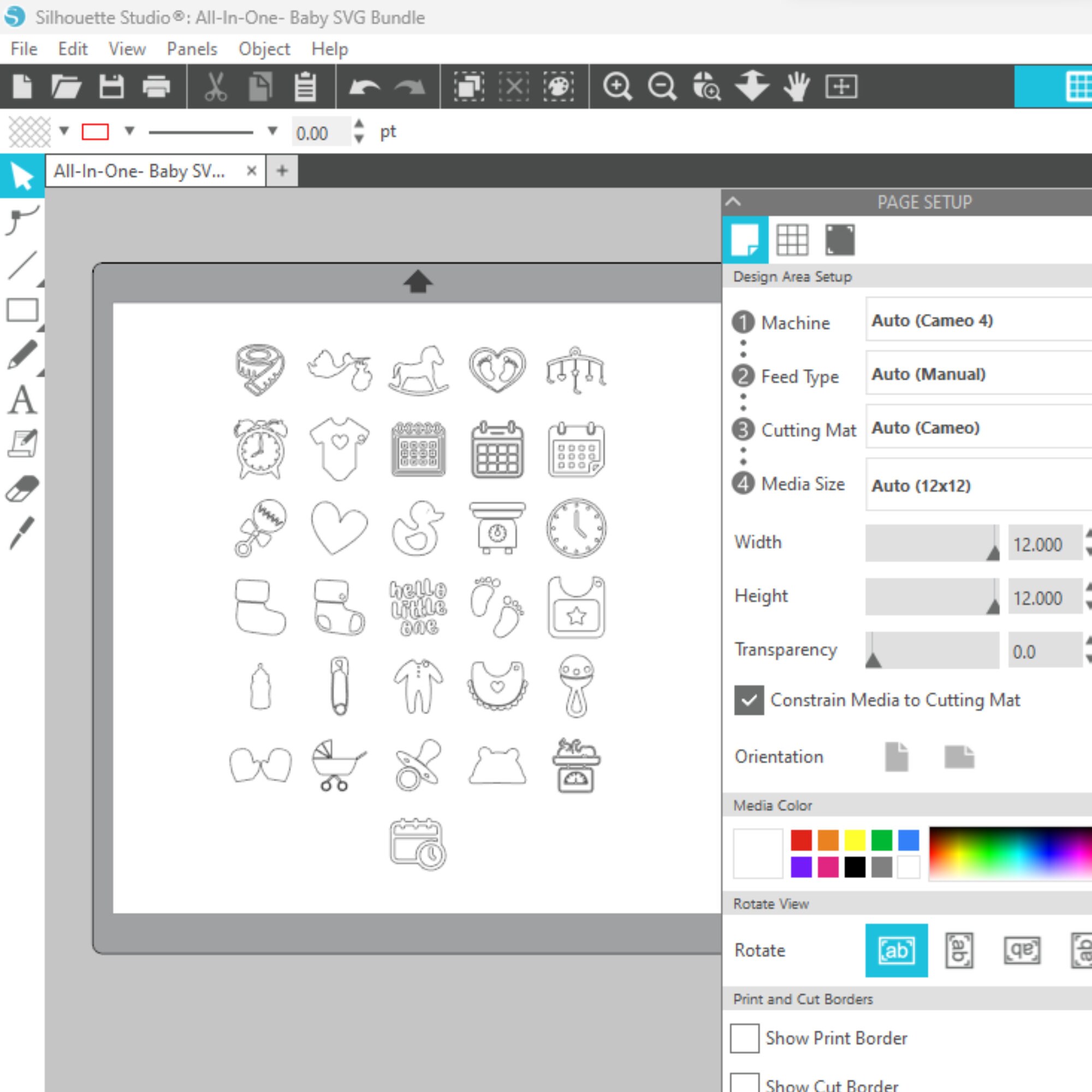 Bebé SVG Bundle / Baby Shower SVG / Newborn SVG Bundle / Anuncio de ...