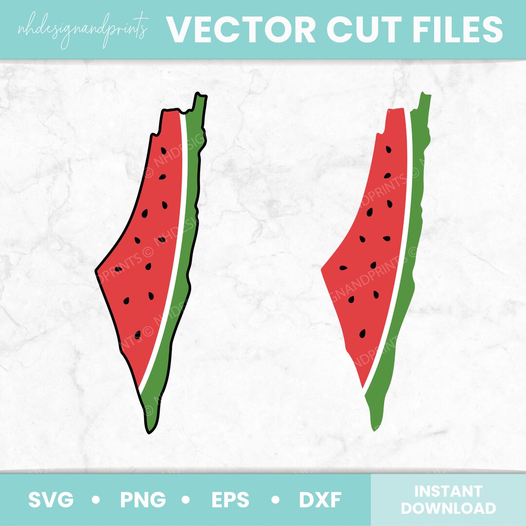 Watermelon Palestine, Palestine SVG, Palestinian Resilience, Palestine ...