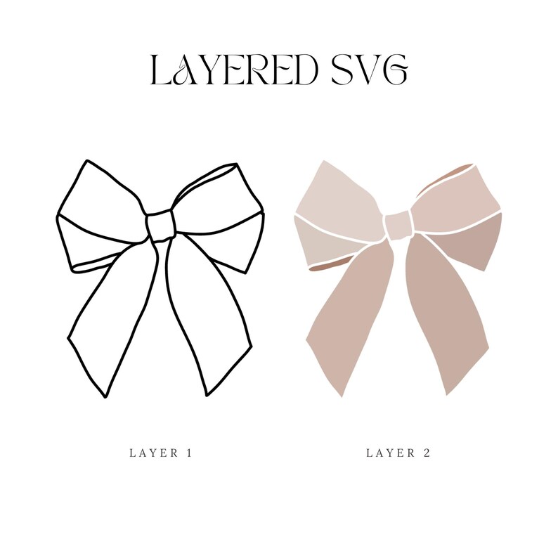 Ribbon Coquette Bow Svg Bundle, Ribbon Bow Svg, Ribbon Svg, Hair Bow ...