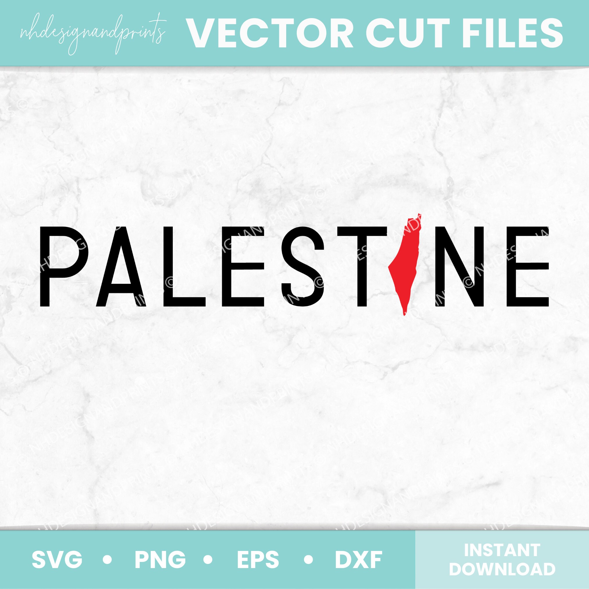 Palestine SVG PNG PDF, Palestine Png, Palestine Cut Files, Free ...