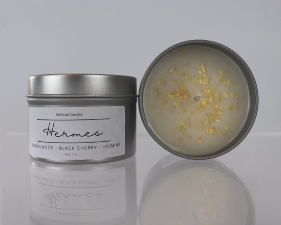 Hermes Greek Mythology Soy Wax Candle - Etsy