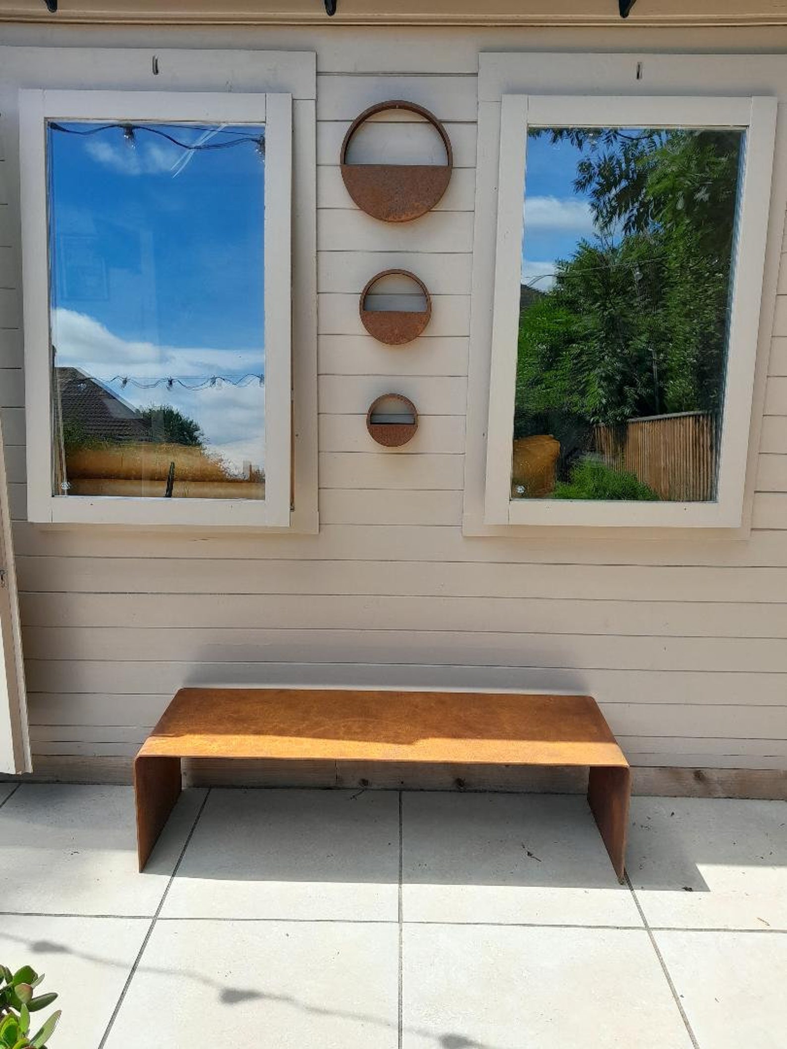 Corten Steel Bench, Cor Ten Steel Bench , Steel Bench , Corten , Corten ...