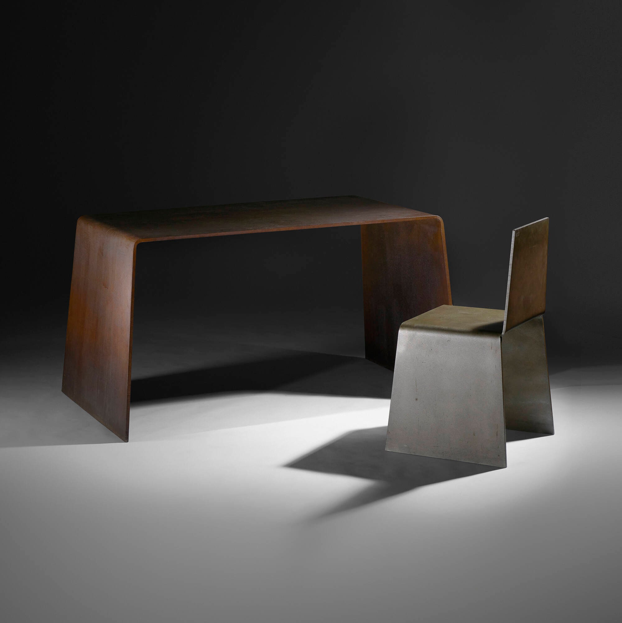 Corten Steel Chair - Etsy