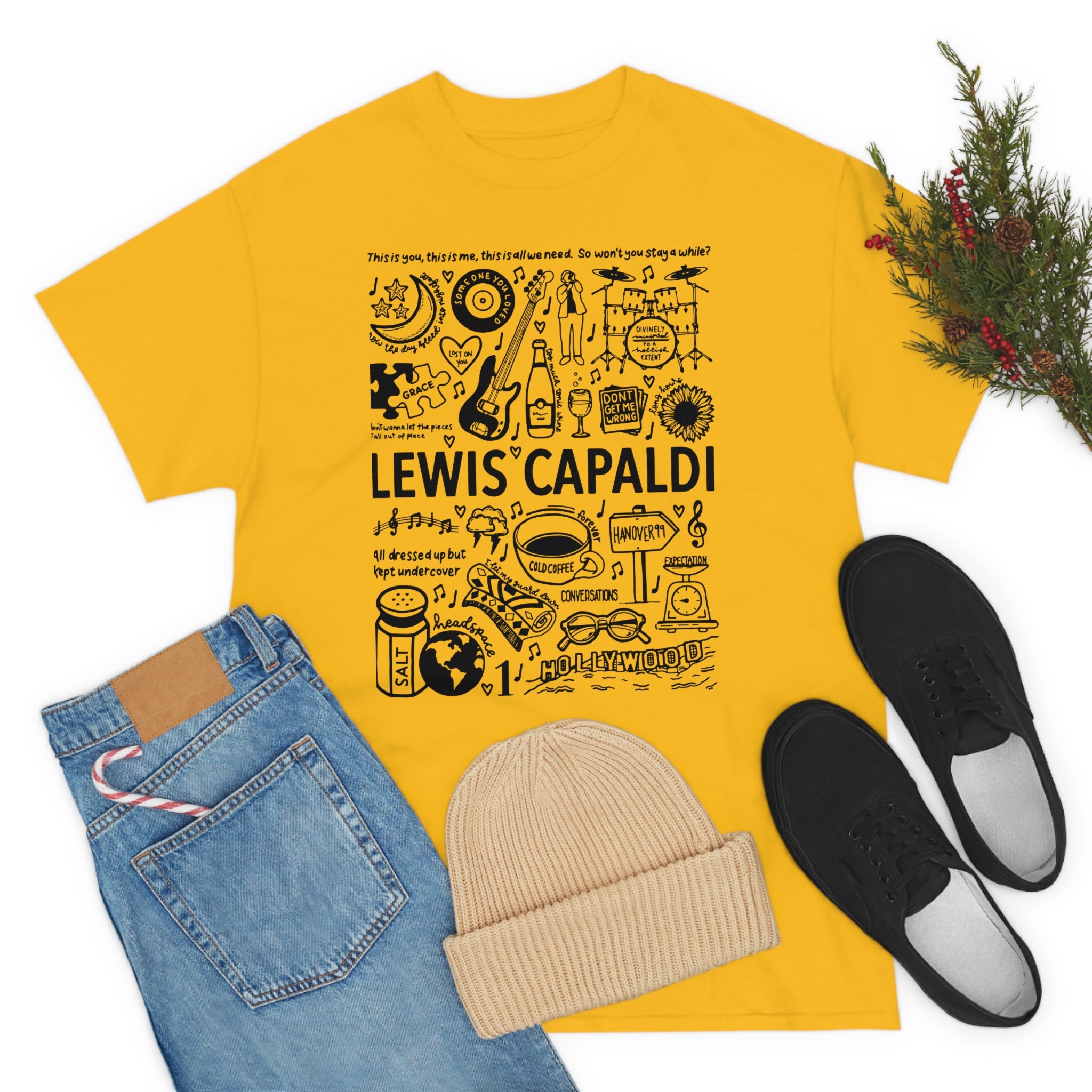 Lewis Capaldi Shirt, Lewis Capaldi Fan Shirt, Lewis Capaldi T-shirt