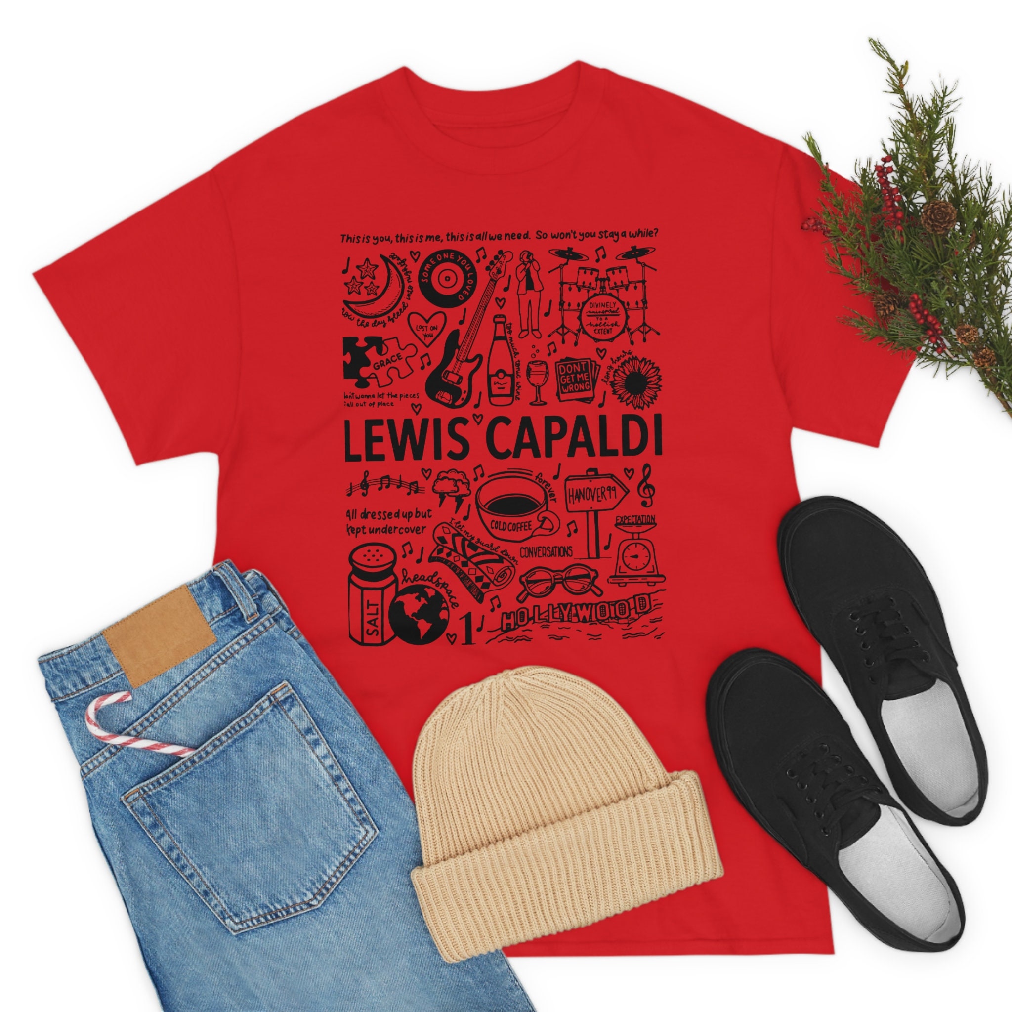 Lewis Capaldi Shirt, Lewis Capaldi Fan Shirt, Lewis Capaldi T-shirt