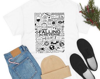 Falling in Reverse Shirt - Etsy