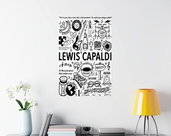Lewis Capaldi Poster - Etsy