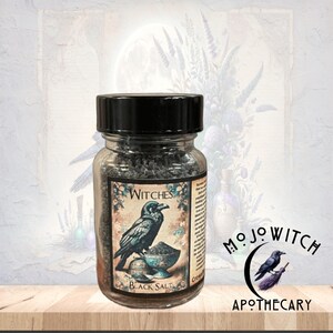 Witches Black Salt | Magickal Salt for Spiritual Protection and ...