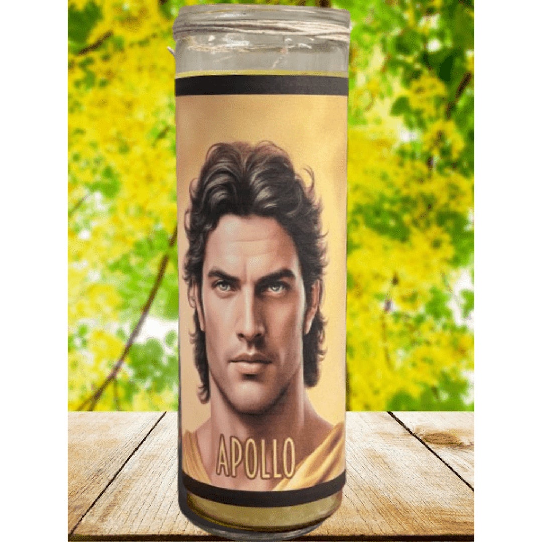 Apollo Fixed Deity Candle Sun God Inspired Ritual Candle - Etsy