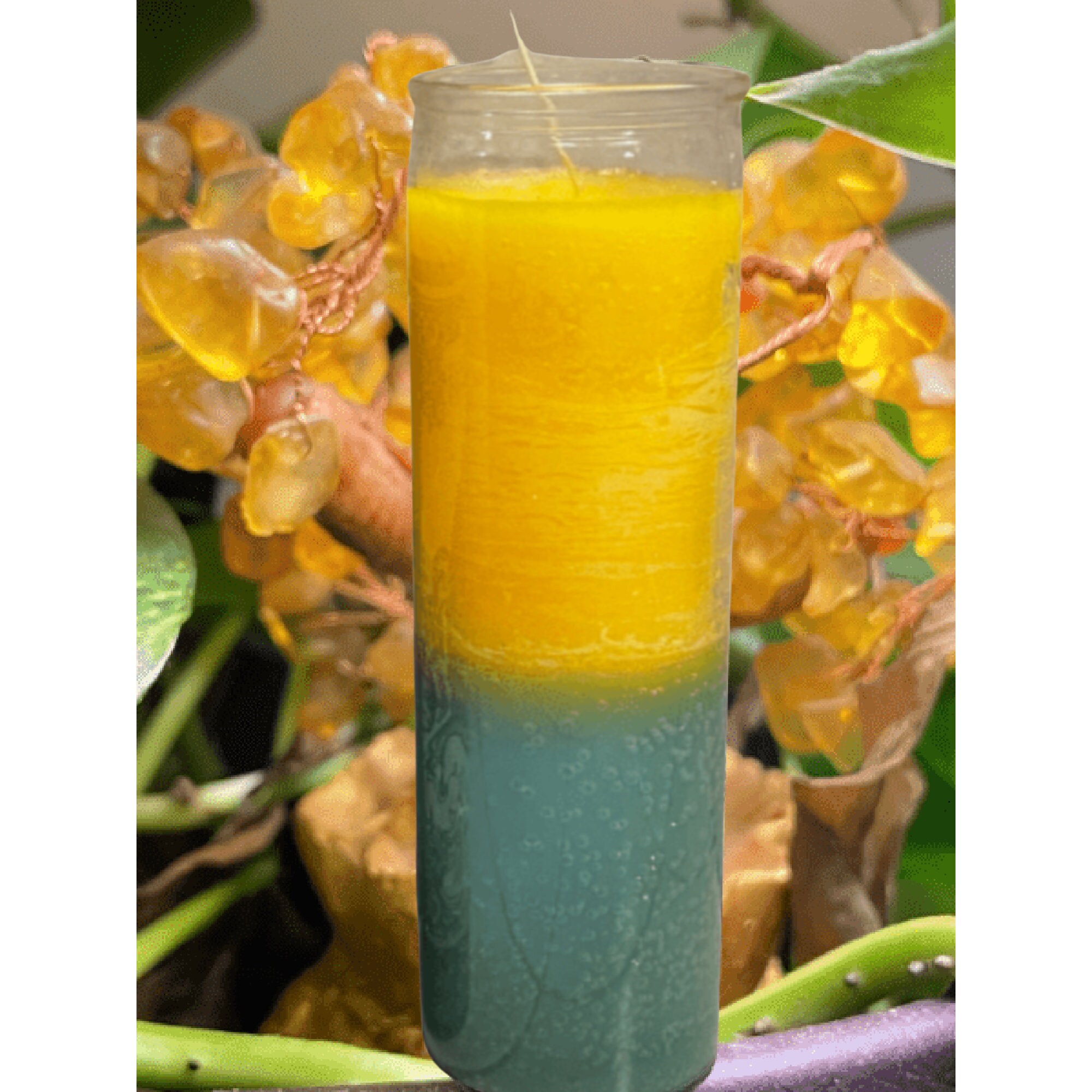 Crown of Success Fixed Gold/green Double Action Conjure Candle - Etsy