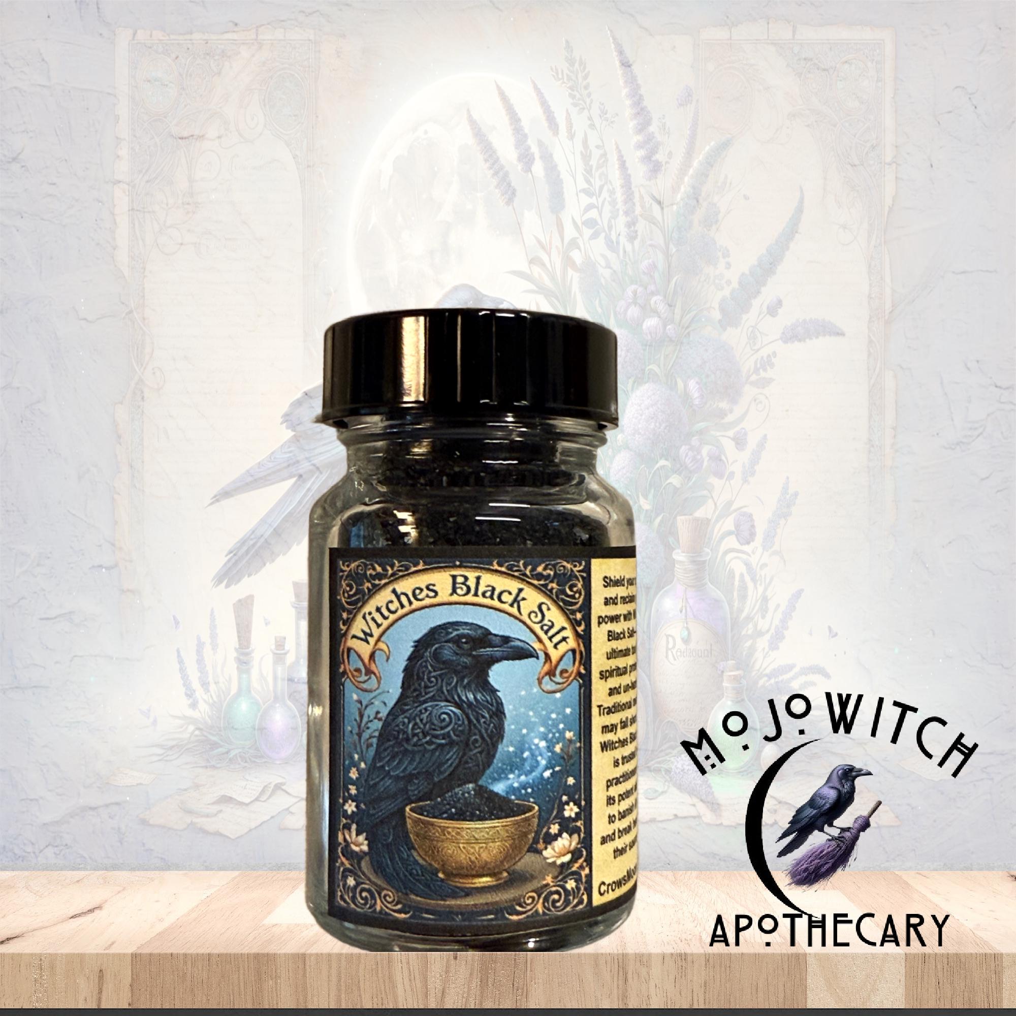 Witches Black Salt | Magickal Salt for Spiritual Protection and ...