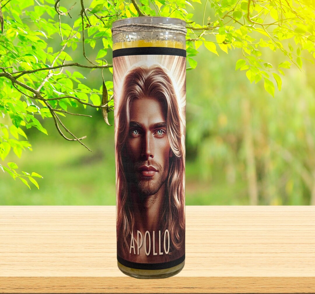 Apollo Candle | Sun God Inspired Ritual Candle - Etsy