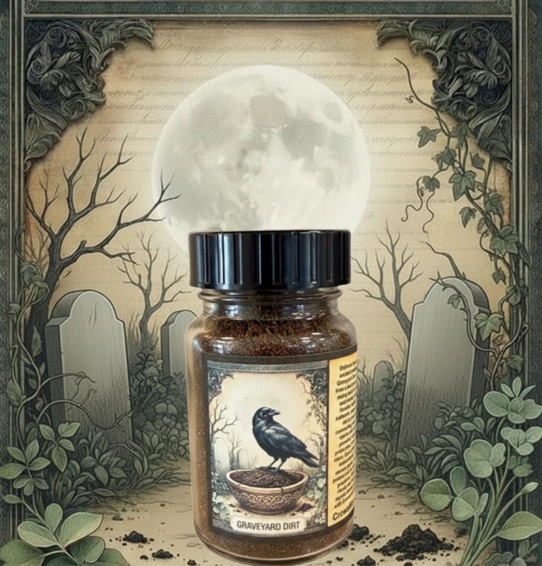 Graveyard Dirt | Rituals and Ancestral Work | Enhance Your Spells - Etsy