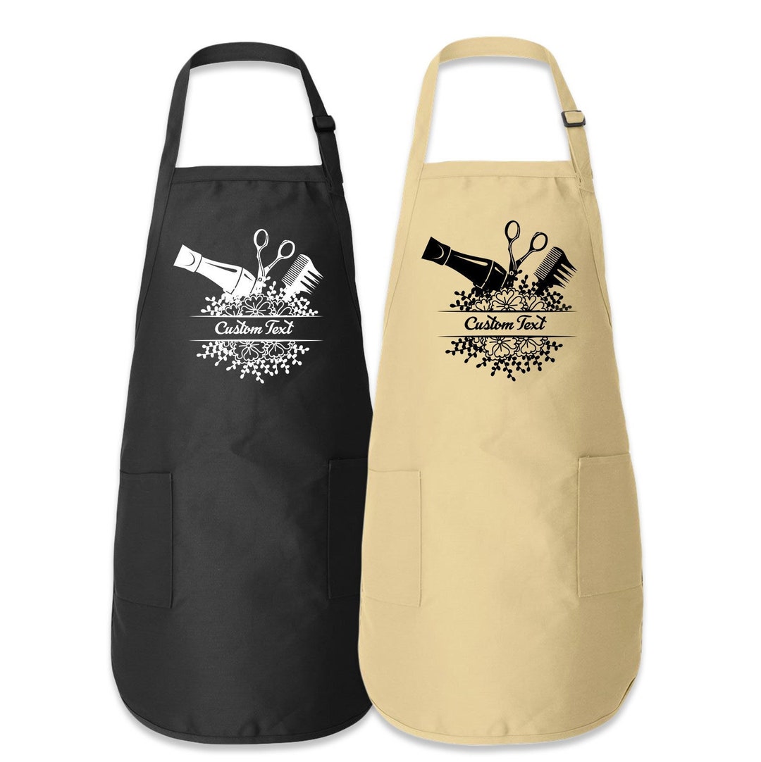 Hair Stylist Apron, Gift Apron for Hairdresser, Beauty Salon ...