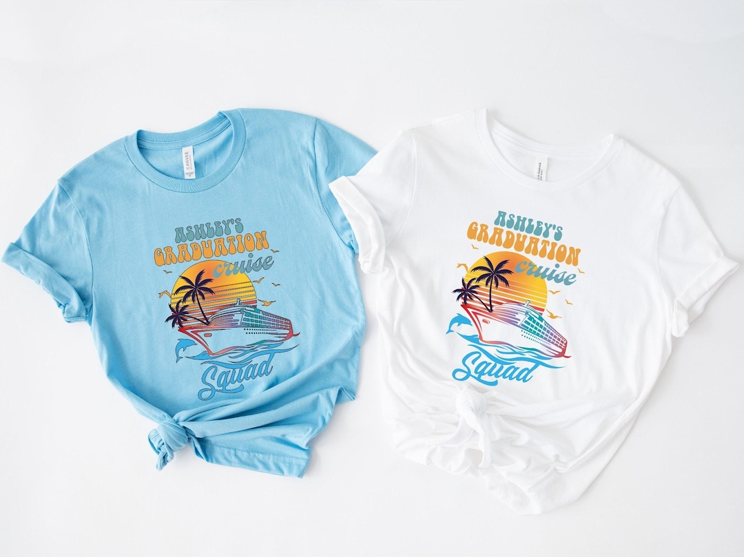 Custom Graduation Cruise Shirt,personalized Name Graduation Cruise Tee ...